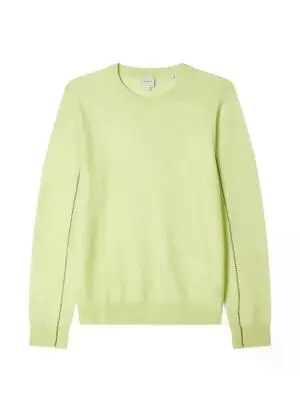 Paul Smith Merino Wool Crew Neck Sweater - Yellow