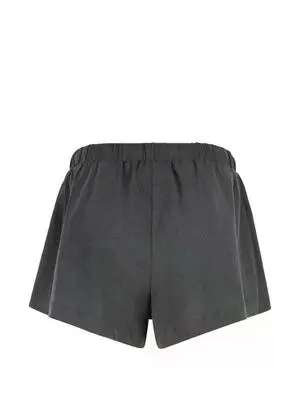 The Great. The Delta Drawstring-waist Cotton Shorts