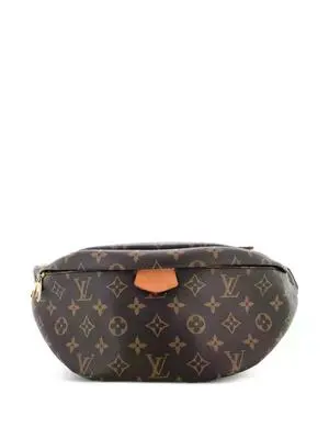 LOUIS VUITTON Bum Bag Monogram Canvas Belt Bag - Brown