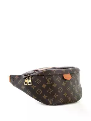 LOUIS VUITTON Bum Bag Monogram Canvas Belt Bag - Brown