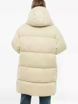 Bacon Detachable-hood Padded Coat