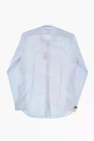 Corneliani Checked-pattern Slim-fit Shirt