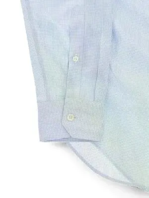 Corneliani Checked-pattern Slim-fit Shirt