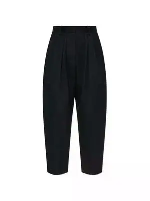 Isabel Marant Étoile Janice Pleated Wool Trousers - Black