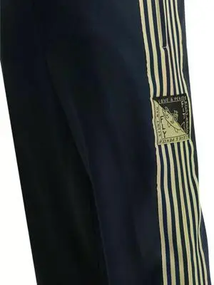 Kapital Sailor Side-stripe Logo-patch Track Pants
