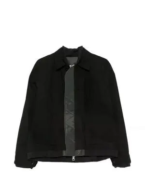 Sacai Reversible Zip-fastening Jacket - Black