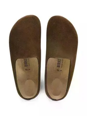 BIRKENSTOCK Suede Slip-on Slippers