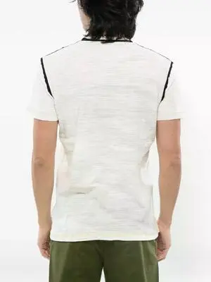 DIESEL® Logo-print Slub-cotton T-shirt