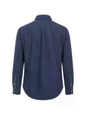 ALLEY DOCKS 963 Seersucker Long-sleeve Shirt