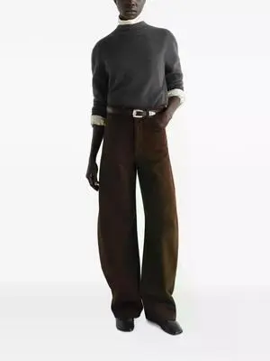 LEMAIRE Reversible Buttoned Sweater In Cashmere