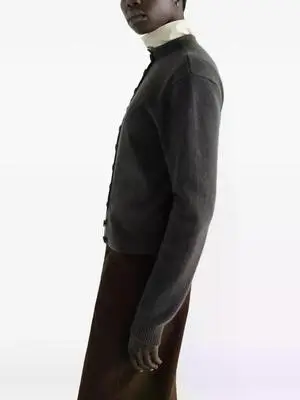 LEMAIRE Reversible Buttoned Sweater In Cashmere