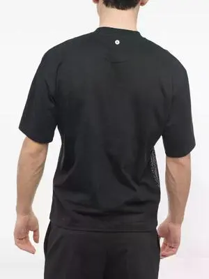 Neil Barrett Mesh-panel T-shirt