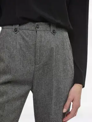 Woolrich Pleated Wool-blend Trousers