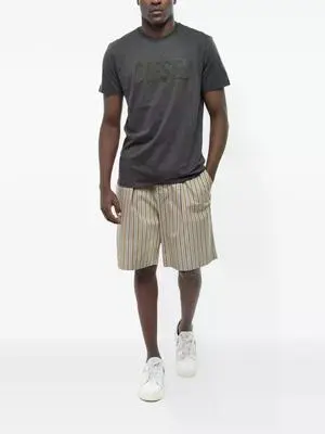 DIESEL® Embossed-logo T-shirt