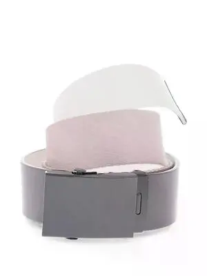 DIESEL® Logo-plaque Belt - Grey