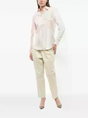 Woolrich Striped Chest-pocket Cotton Shirt
