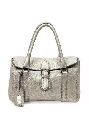 Fendi Mini Linda Handbag - Silver