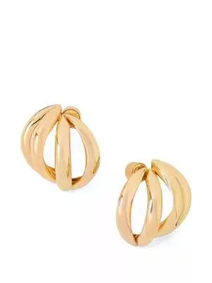 JENNIFER FISHER Abstract-lines Earrings - Gold