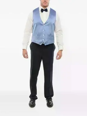 Corneliani Welt-pocket Waistcoat - Blue