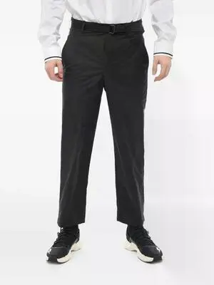 Neil Barrett Ando Belted Trousers - Black
