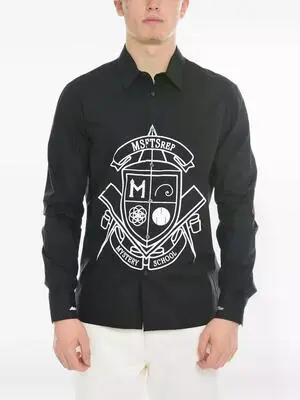 MSFTS Logo-print Cotton Shirt