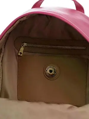 Moschino Love Heart-plaque Backpack