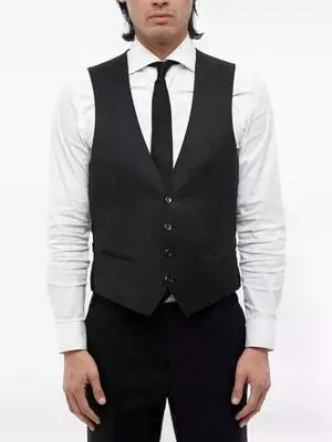 Corneliani Single-breasted Waistcoat - Grey