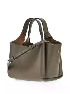 TOD'S Logo-plaque Leather Cross Body Bag