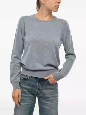 Malo Crew-neck Long-sleeve Sweater - Blue