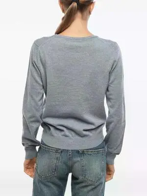 Malo Crew-neck Long-sleeve Sweater - Blue