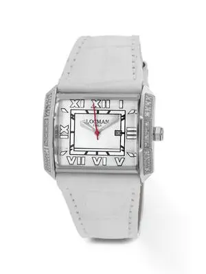 Locman Diamond Classic 37mm Watch - White