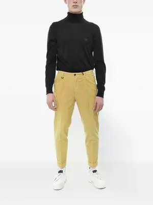 PAOLO PECORA Pleated Corduroy Trousers