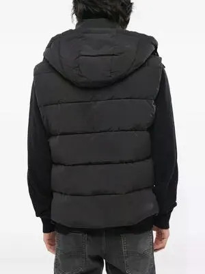 DIESEL® Quilted Hooded Gilet