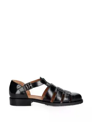 BILLI BI A6315 Buckle-fastening Caged Sandals - Black