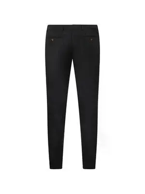 MOORER Montale Tailored Trousers - Black