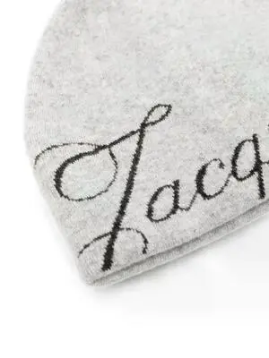 Jacquemus Script-logo Beanie Hat
