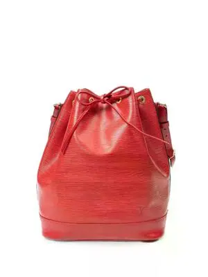 LOUIS VUITTON Gm Noé Bucket Bag - Red