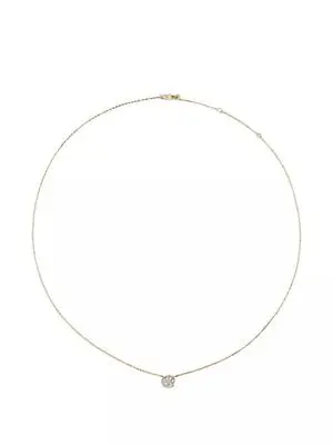 Monica Vinader Mv Siren™ Solitaire Diamond Necklace - Gold