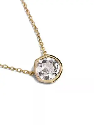 Monica Vinader Mv Siren™ Solitaire Diamond Necklace