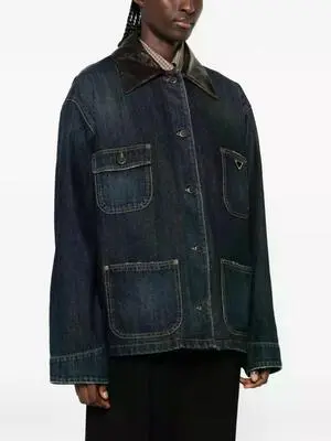 Prada Button-fastening Denim Jacket