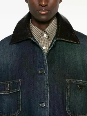 Prada Button-fastening Denim Jacket