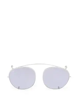 OAMC Pilot-frame Clip-on Sunglasses - Silver