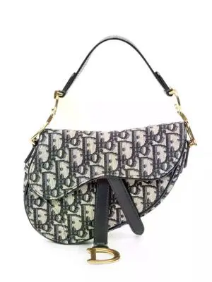 Dior Mini Saddle Shoulder Bag - Neutrals