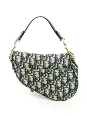 Dior Mini Saddle Shoulder Bag - Neutrals