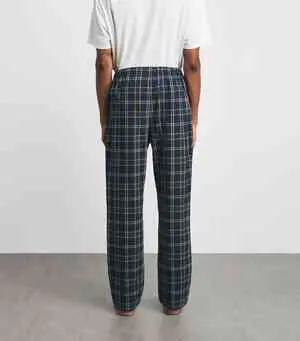 Harrods Cotton Tartan Pyjama Trousers
