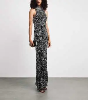 Jenny Packham Embellished Santa Fe Maxi Dress