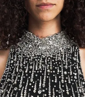 Jenny Packham Embellished Santa Fe Maxi Dress