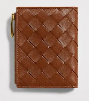 Bottega Veneta Small Leather Bifold Wallet