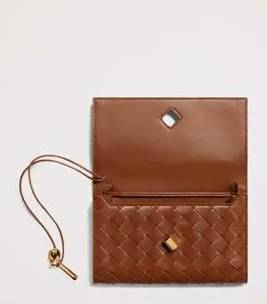 Bottega Veneta Leather Andiamo Shoulder Bag