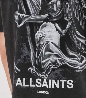 ALLSAINTS Angel-print Seraph T-shirt